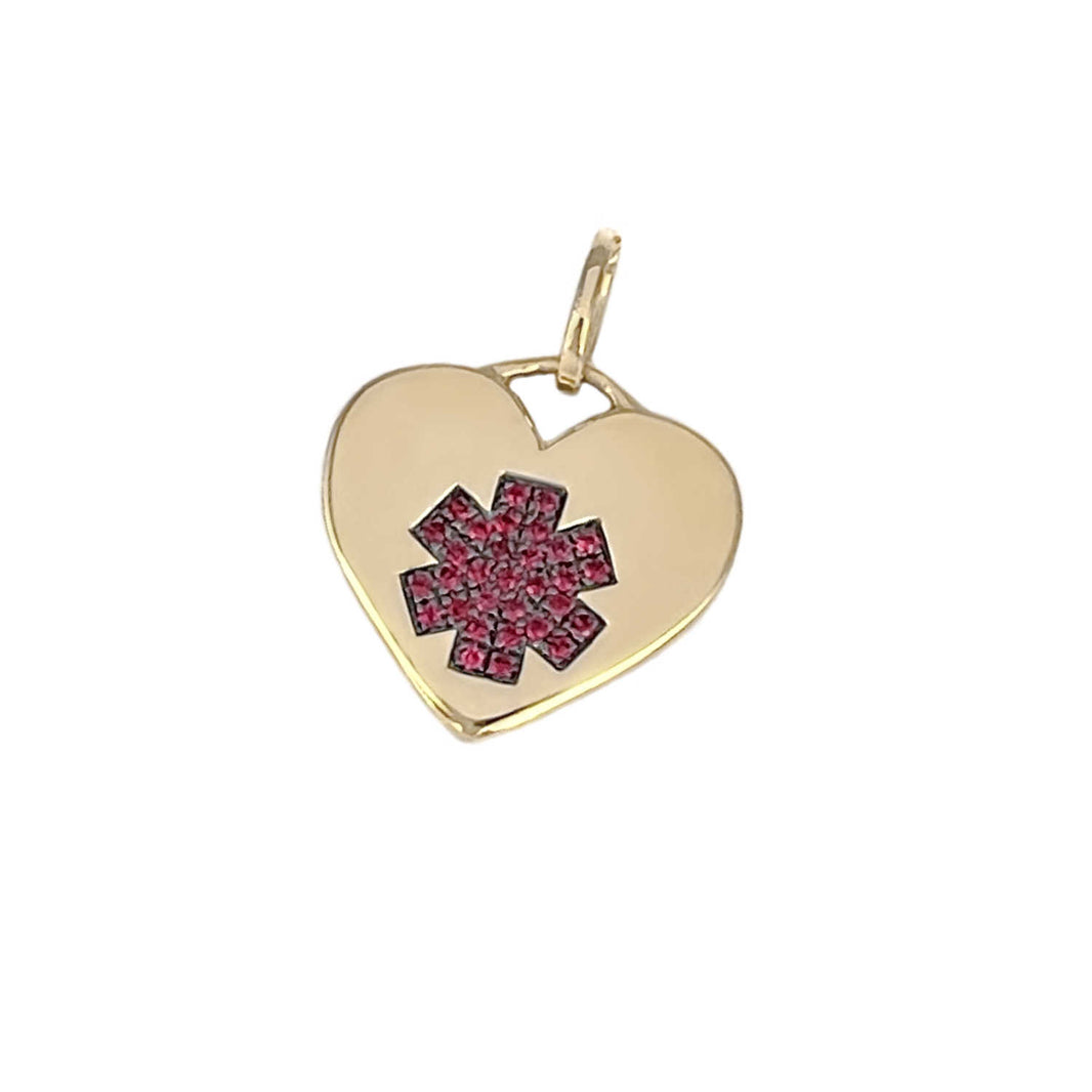 Medical ID Charms, Gold & Sterling Silver, Custom Engraved – tagged ...