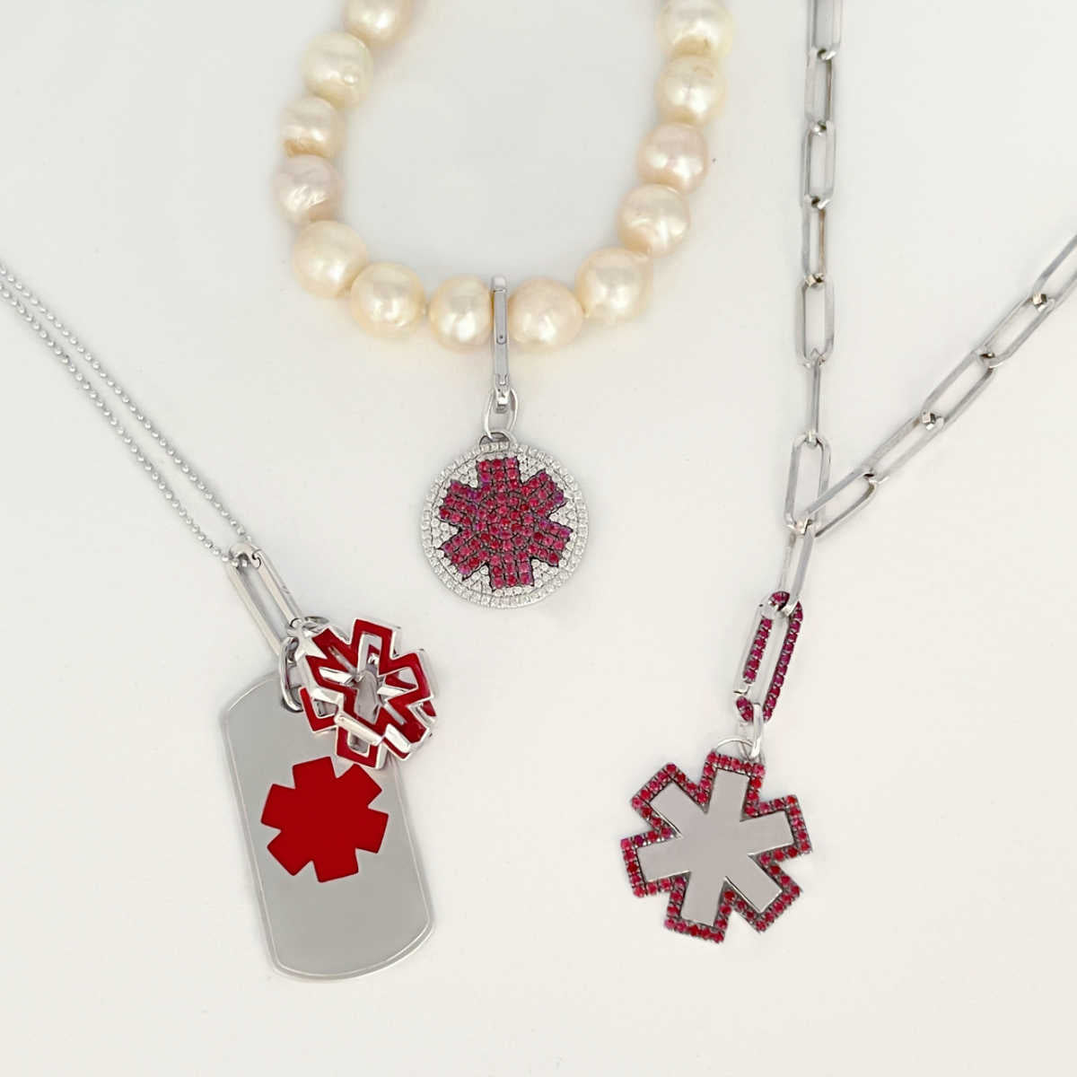 Medical Alert Charms & Chains in 14k Gold | Diabetic, Allergy, Epilepsy ...